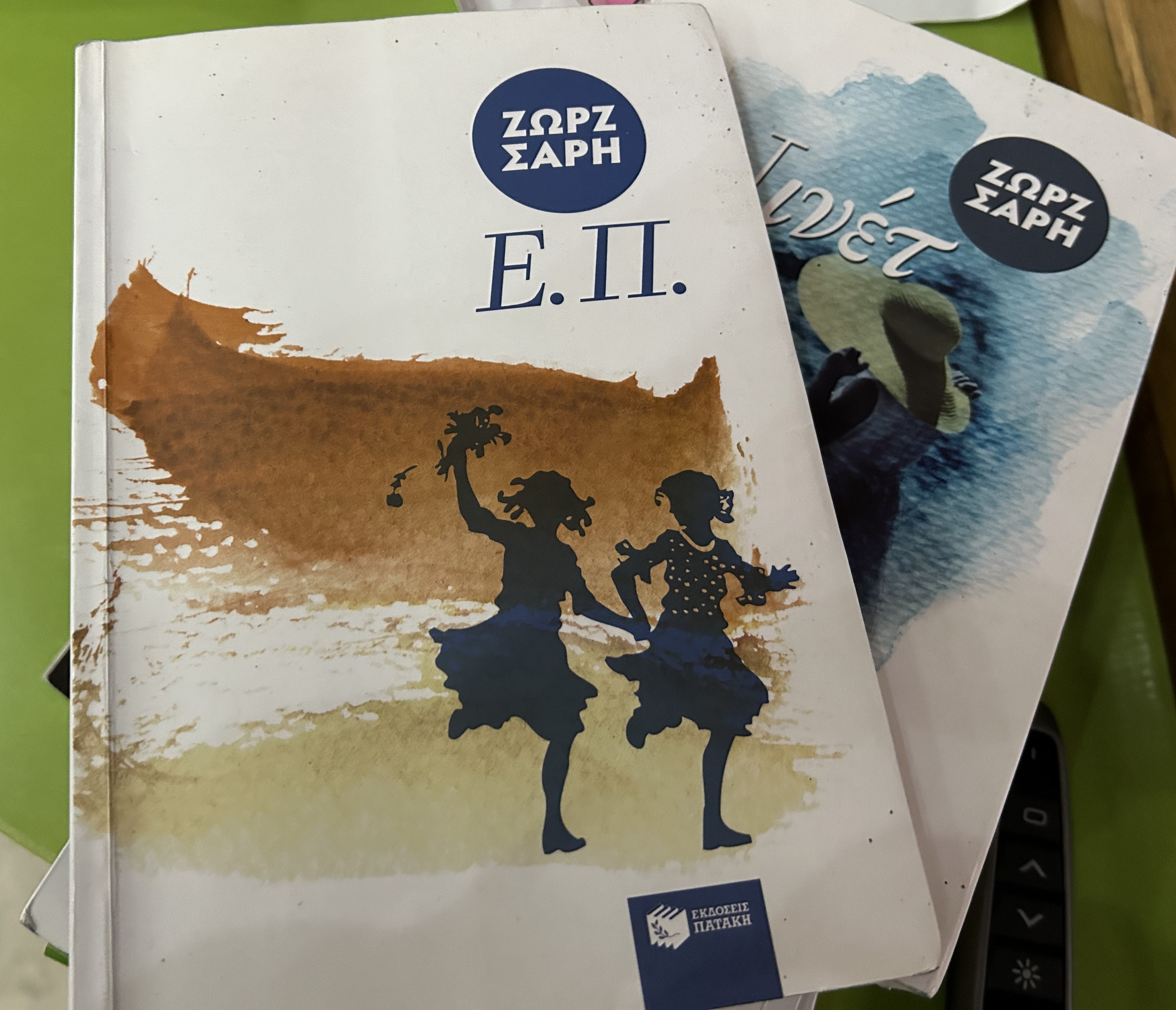 Αφιέρωμα στη Ζωρζ Σαρρή (7) - Εκπαιδευτήρια Γεωργίου Ζώη